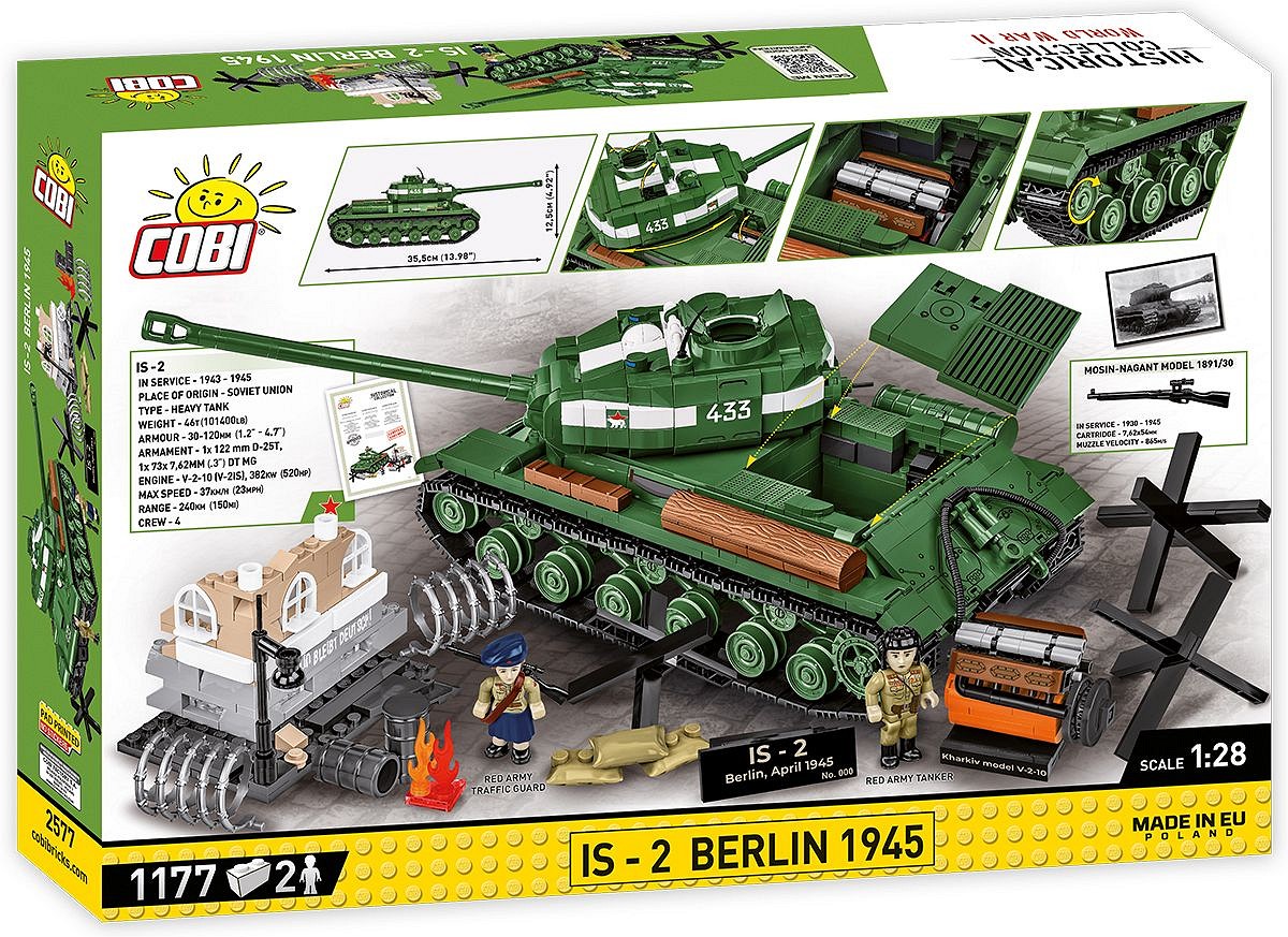 IS-2 Berlin 1945 - Limited Edition (COBI-2577) \ Limited Edition \ Cobi.eu